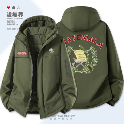 危地马拉Guatemala国家加厚棉服