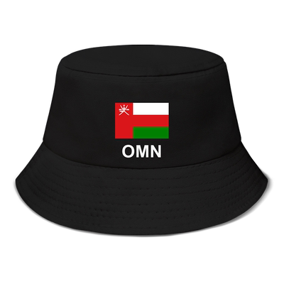 阿曼Oman国家帽子钓鱼帽太阳帽渔夫帽男女生防晒帽旅游帽设 无界