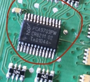 PCA9703PW TSSOP24 大众MCB电脑板雨刮喷水通讯接口扩展器IC芯片