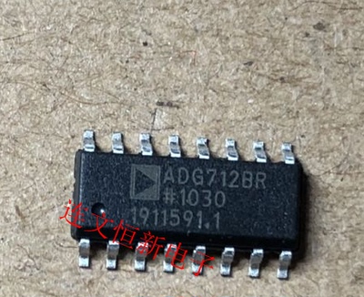 ADG712BRZ ADG712BR SOP16 接口 - 模拟开关  全新全新 可直拍