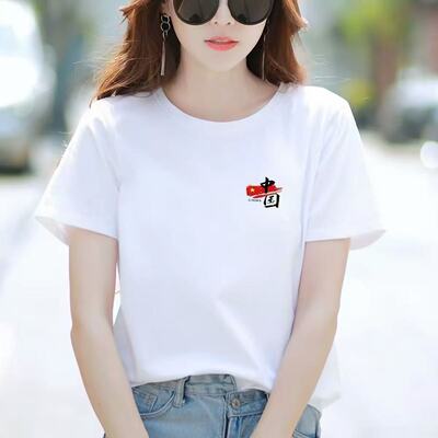 MYJU官方正品夏季情侣纯棉短袖26新款T恤男女潮流圆领短袖成人2A1