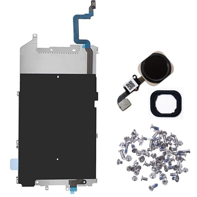 for iPhone 6 6 Plus LCD Back Plate with Home Button Connecti