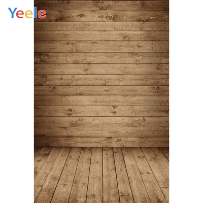 Yeele Retro Natural Wood Texture Planks Photocall Photograp