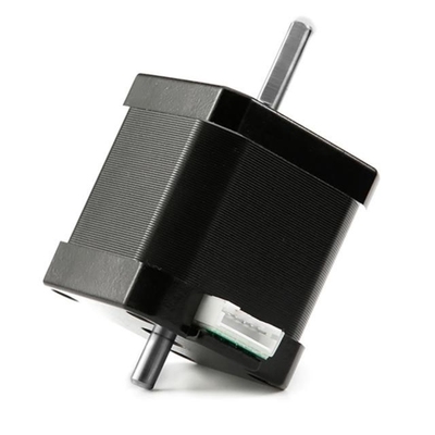 Double Shaft 17 Stepper Motor 1.7A 0.55 Nm Bipolar 4 Wires f