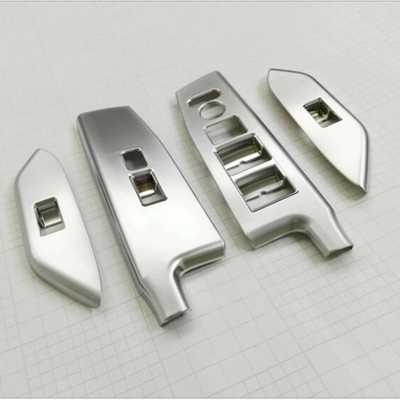 For Honda Odyssey 2015 4PCS ABS Chrome Car Armrest Box Insid