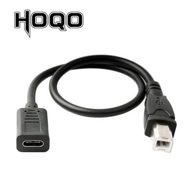 USB C Female to USB B Male Pinter Cable USB 3.1 Type C Male