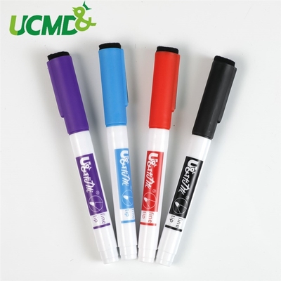 *4Pcs/lot Colorful Magnetic Whiteboard Pen Black Red Blue Ma