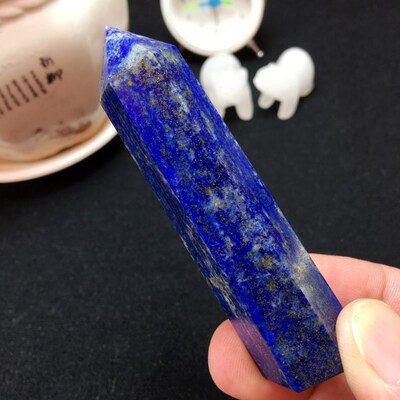 Natural Stone Mineral Crystal Lapis Lazuli Family Decoratio