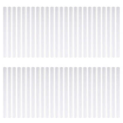 50Pcs 100mm x 7mm Wholesale Hot Clear Melt Glue Adhesive Sti
