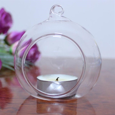 1PC Hanging Tealight Holder Glass 6 8 10 12cm Terrarium Glas