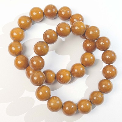 紫金鼠圆珠单圈文玩手串