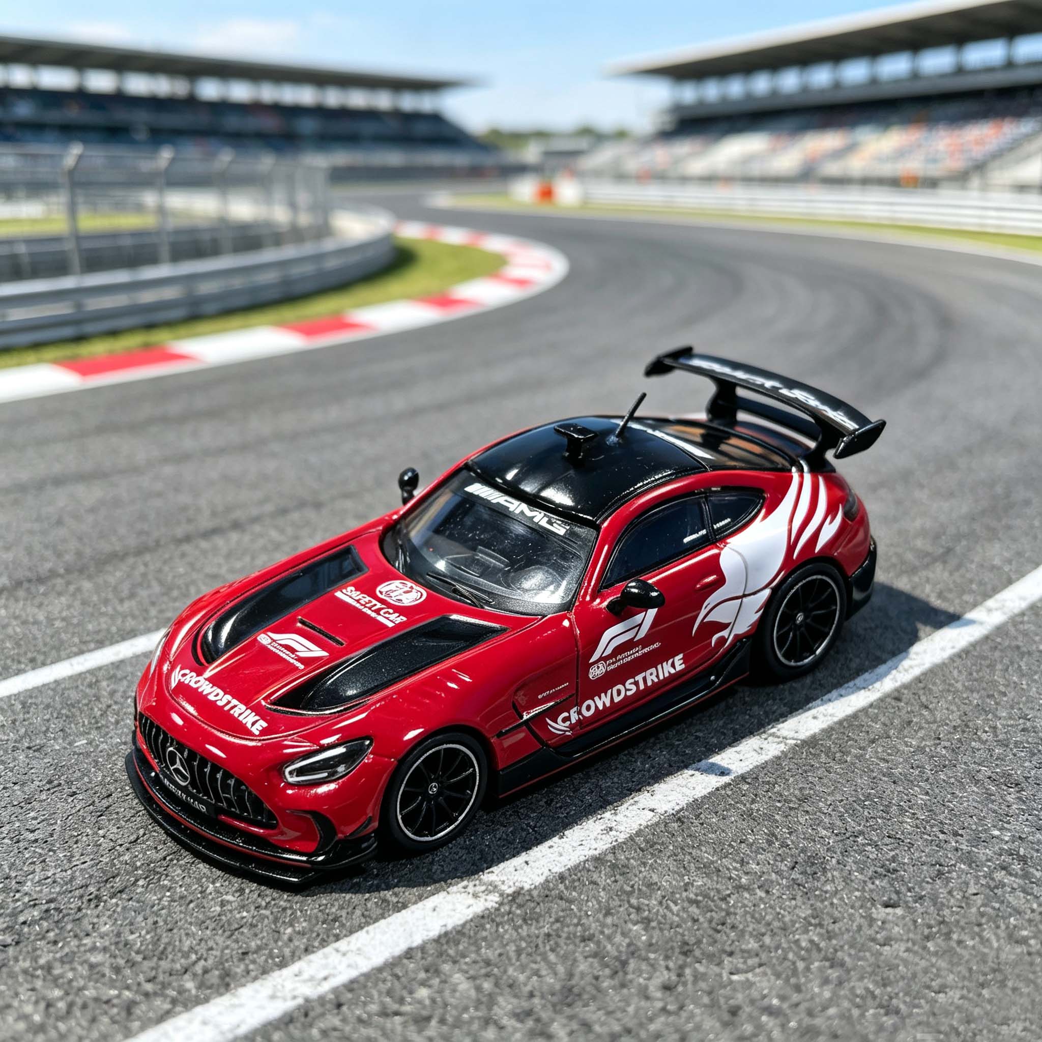 Tarmac Works 1:64 奔驰 AMG GT安全车Safety Car 合金汽车模型