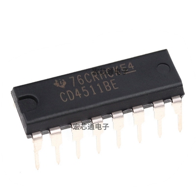 CD4511BE锁存解码器驱动器芯片