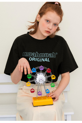 国内现货muahmuah短袖圆领休闲