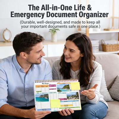 新款 Household Expense Book 每日每周预算规划书