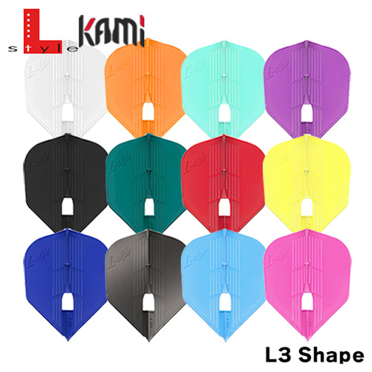 L-style Flight PRO KAMI L3新款小方形定型飞镖翼飞镖叶_虎窝淘