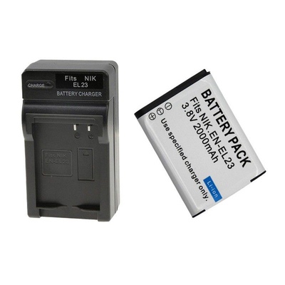 适用尼康座充EN-EL23相机电池充电器B700 P600 P610S S810C P900s