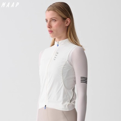 【秋冬新品】MAAP 女士 Flow Vest 骑行马甲 纯净白