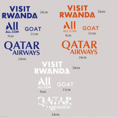 巴黎训练服赞助ALL.COM GOAT VISIT RWANDA QATAR Airways热转印