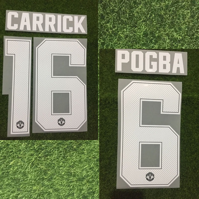 20182019曼联欧冠印字博格巴拉什福德卢卡库卡里克德赫亚主场印字