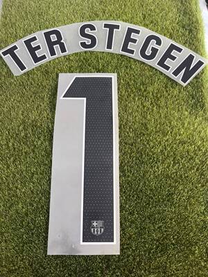 2024巴萨门将1号特尔施特根印字#1 Ter Stegen Nameset