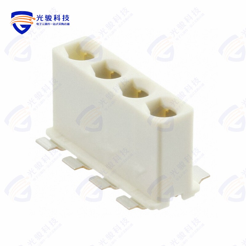 9296004503906《CONN WIR POKE-IN 4P 18-26AWG SMD》