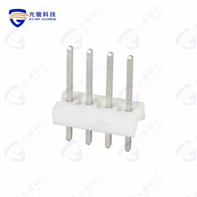 640452-4《CONN HEADER VERT 4POS 2.54MM》