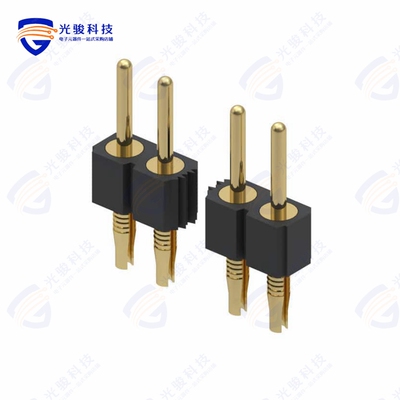800-10-055-62-001000《CONN HEADER VERT 55POS 2.54MM》