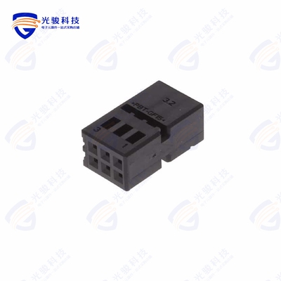 1534120-1《CONN RCPT HSG 6POS 2.50MM》