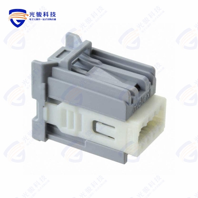 347290081《CONN RCPT 8POS R/A GRAY POL B》