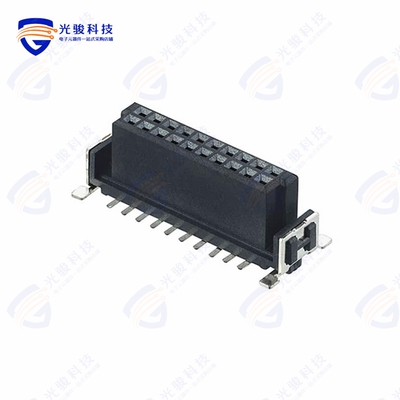 M55-6002042R《CONN RCPT 20POS 0.05 GOLD SMD》