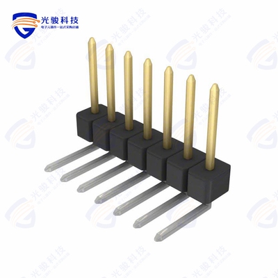 PBC07SGBN《CONN HEADER R/A 7POS 2.54MM》