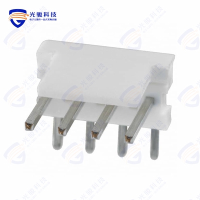 640455-4《CONN HEADER R/A 4POS 2.54MM》