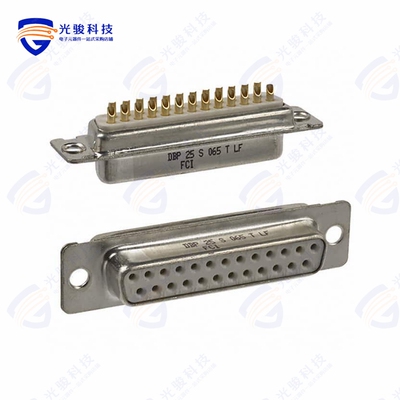 DBP25S065TLF《CONN D-SUB RCPT 25POS SLDR CUP》