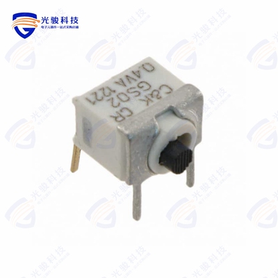 GS02MABE 《SWITCH SLIDE SPST 0.4VA 20V》