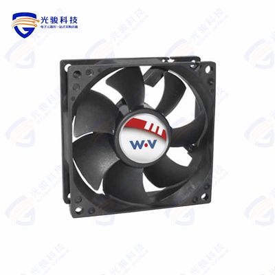 DC0802512I2B-2T0《FAN 12VDC 80X25MM 2WIRES》