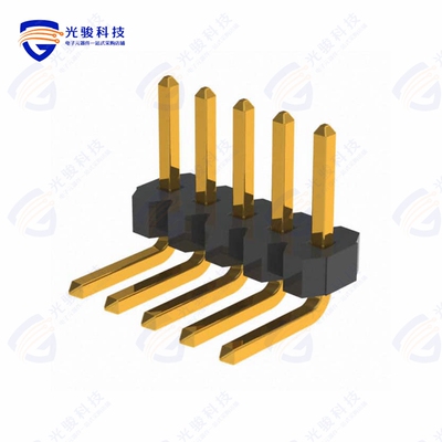 GRPB051VWCN-RC《CONN HEADER R/A 5POS 1.27MM》