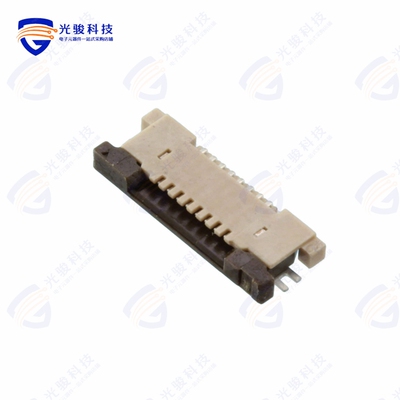 545500833《CONN FFC FPC TOP 8POS 0.50MM R/A》
