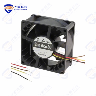 9GA0824P1S611《FAN 80X38MM 24VDC RBLS TACH,PWM》
