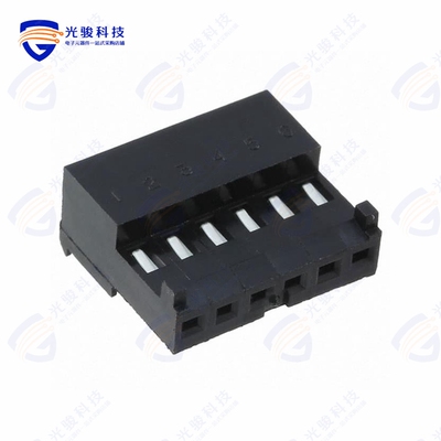 3-644083-6《CONN RCPT 6POS IDC 22AWG TIN》