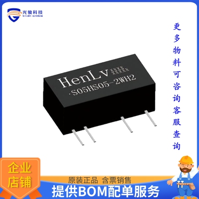 S24HS09-2WH2电源模块【DC DC CONVERTER 2W】