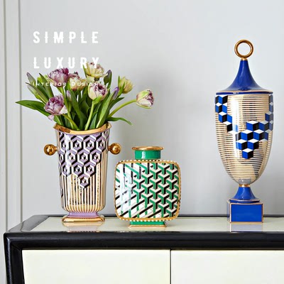 凡尔赛轻奢高级感装饰仿真花花瓶