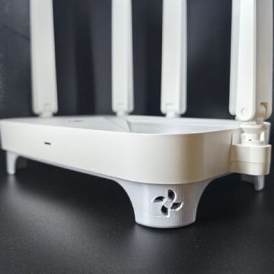 适用中兴AX3000巡天系列路由器散热支架 有效散热通风支架3D打印
