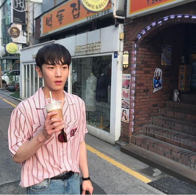 beyondcloset同款甜甜圈男女衬衫