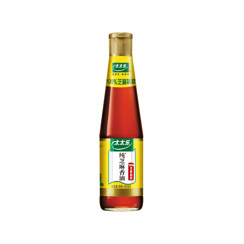 太太乐芝麻油芝麻香油405ml*3