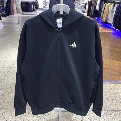 阿迪达斯男女加绒连帽保暖运动夹克外套KB3064 JZ9527 KB7562
