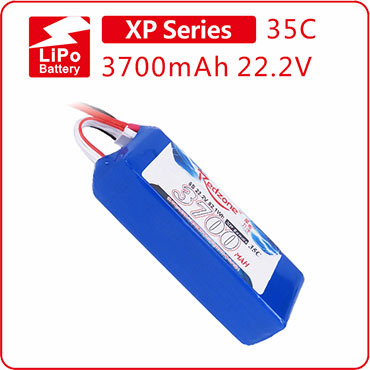 富力电池Redzone lipo 35C 3700mAh 22.2V  直升机锂电池6S电池