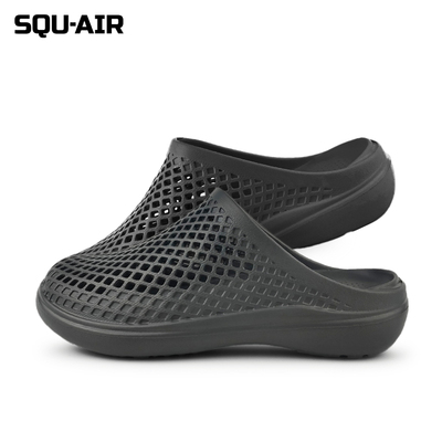 日本SQU-AIR蜂巢洞洞鞋厚底轻便