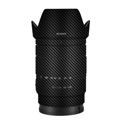 漫步驴适用于索尼E18-135F3.5-5.6镜头保护贴膜18135贴纸皮纹贴皮