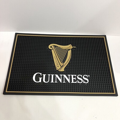GUINNESS健力士吧台沥水垫吧垫厨房沥水垫家居杯垫酒吧吸水垫